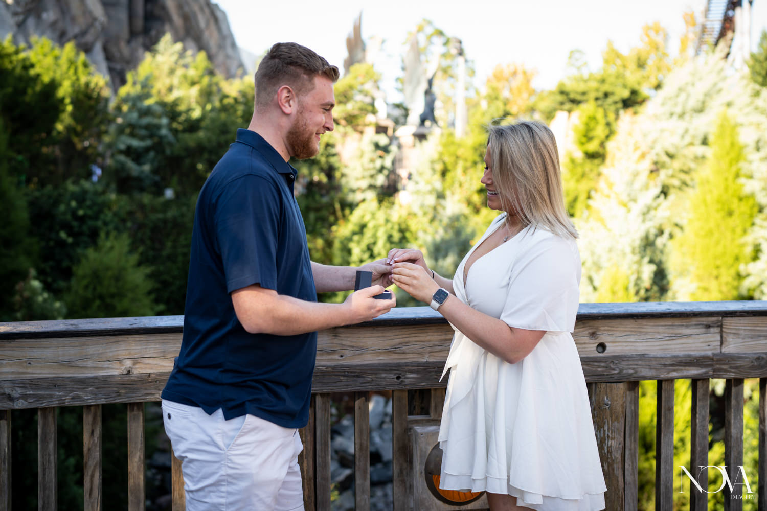Universal's Hogwarts Proposal Photography