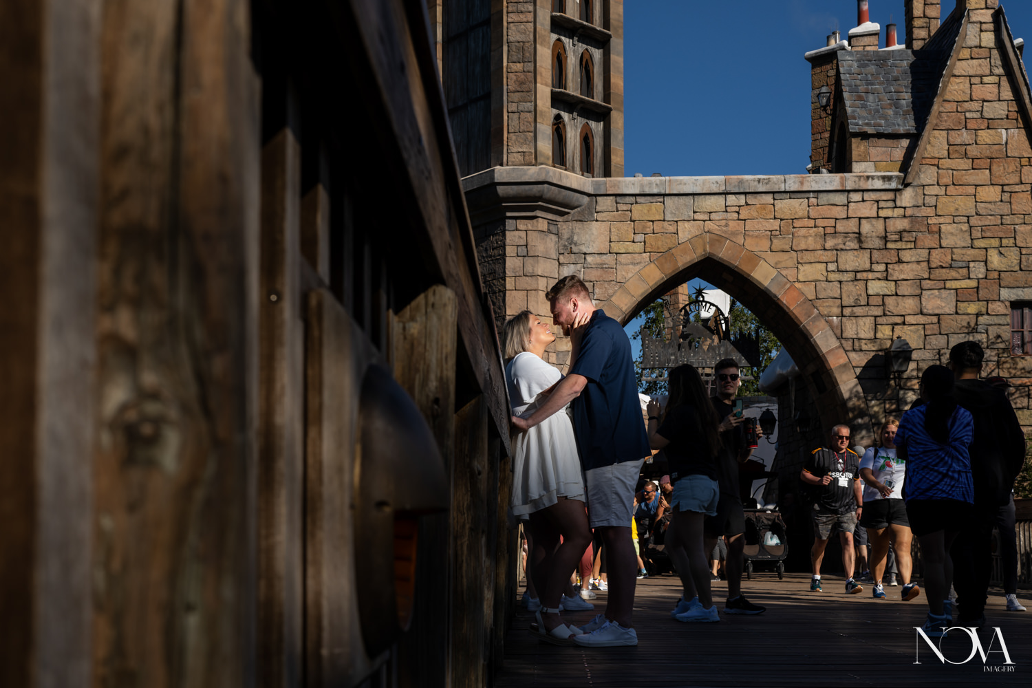 Universal's Hogwarts Proposal Photography