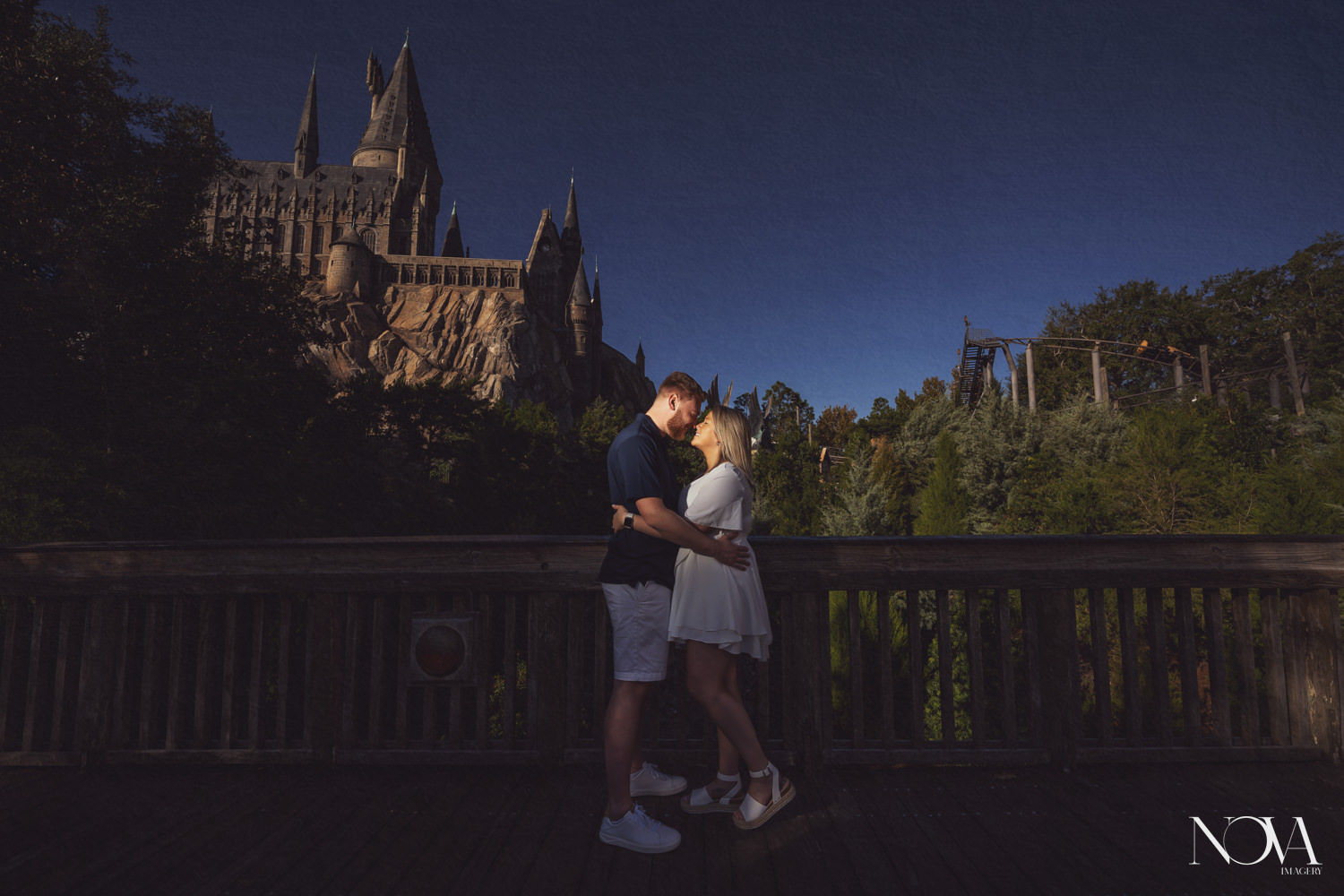 Universal's Hogwarts Proposal Photography
